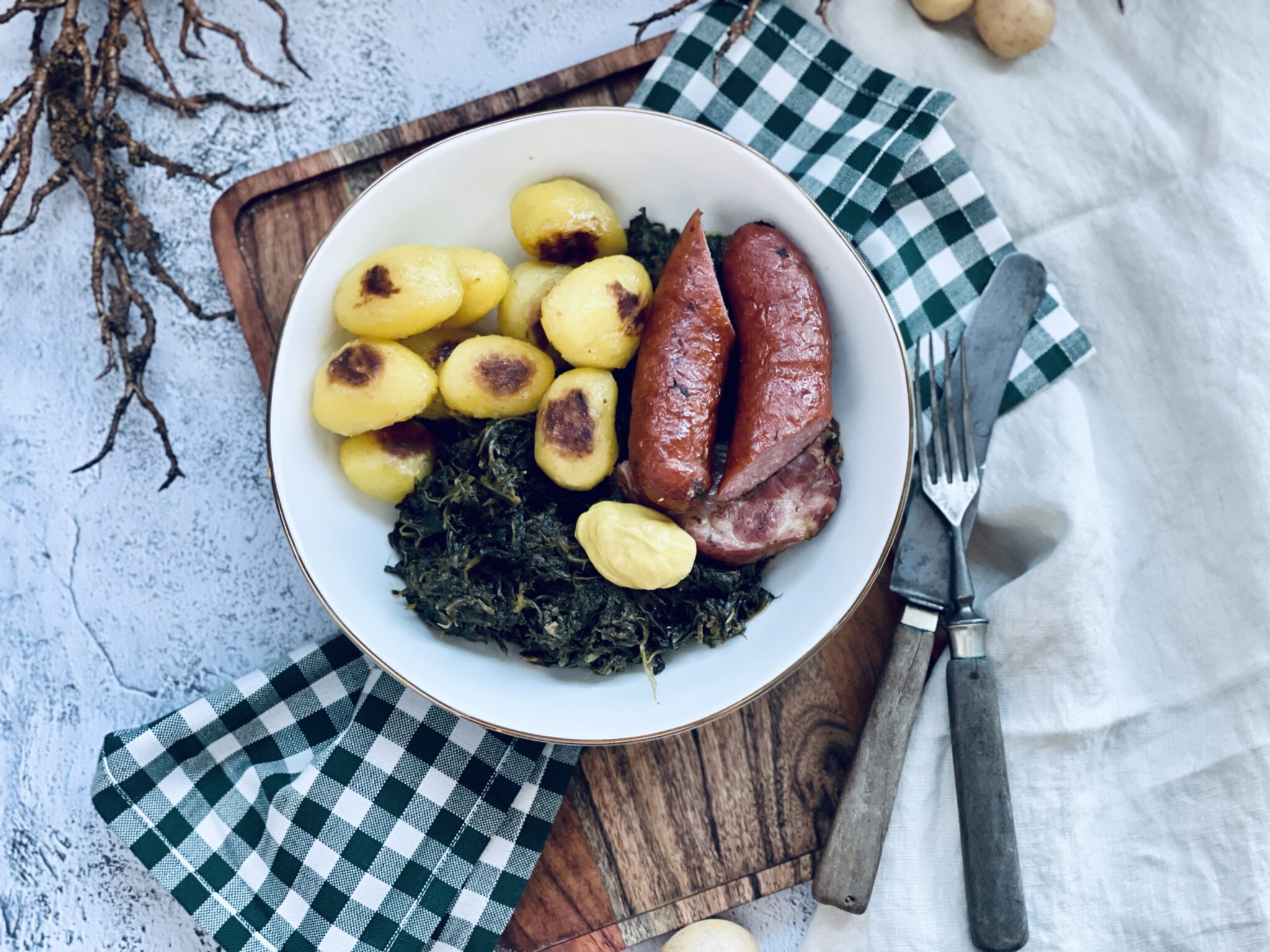 Süße Kartoffeln Zum Grünkohl