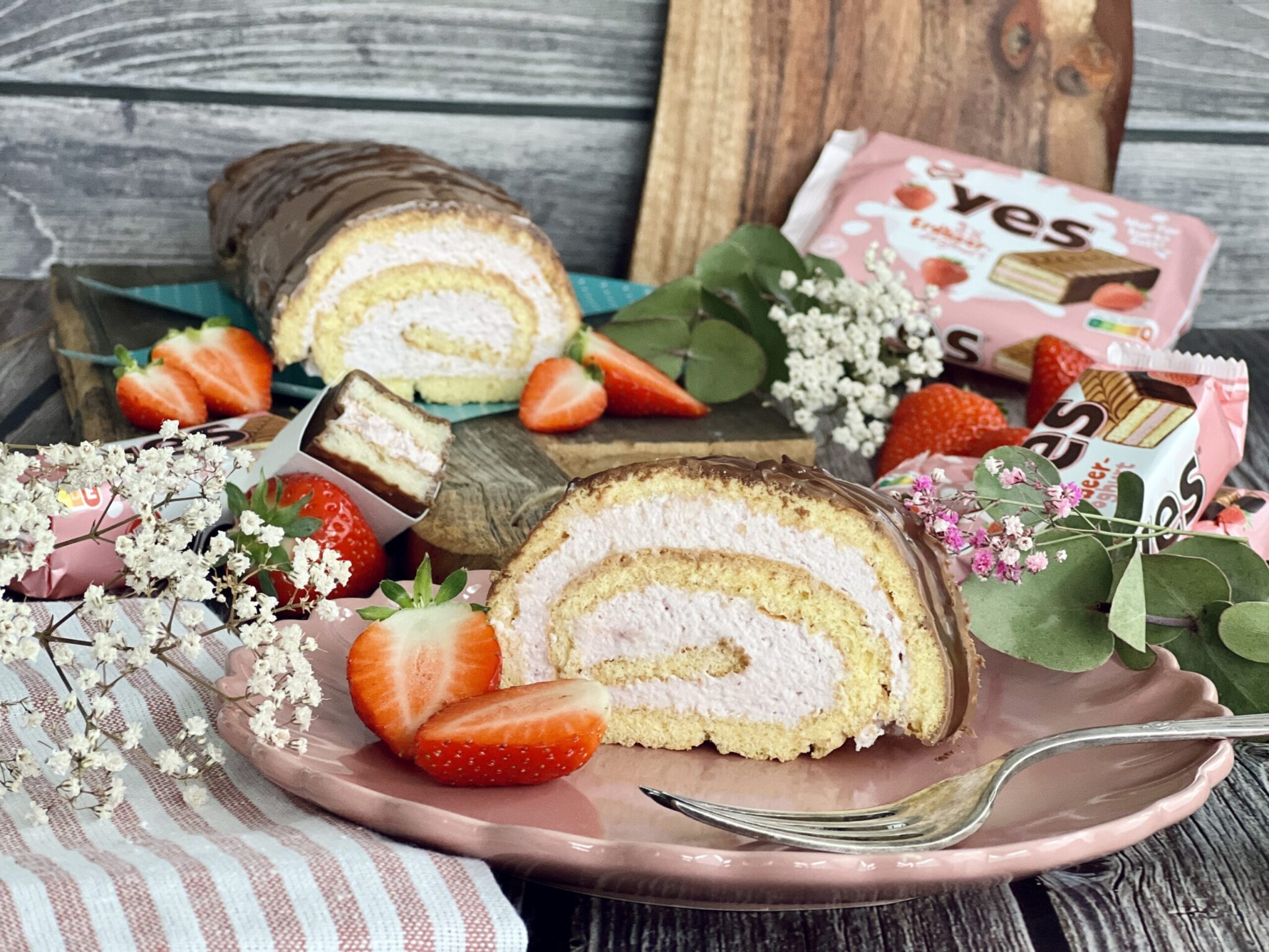 Yes® Törtchen Biskuitrolle ohne Zuckerzusatz Rezept – Jussilicious-Foodblog